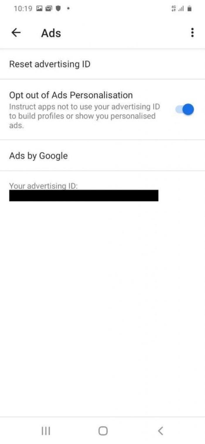 Opt out of targeted ads and renew your Advertising ID on Android ... Opt out of targeted ads and renew your Advertising ID on Android ...