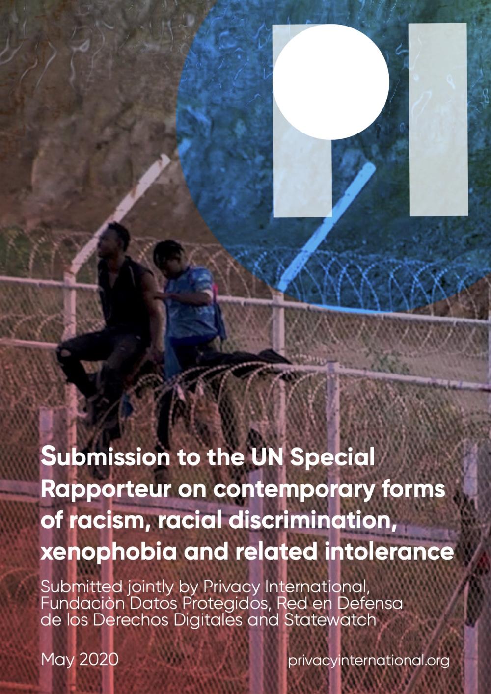 PI's joint submission to the UN Special Rapporteur on contemporary ...